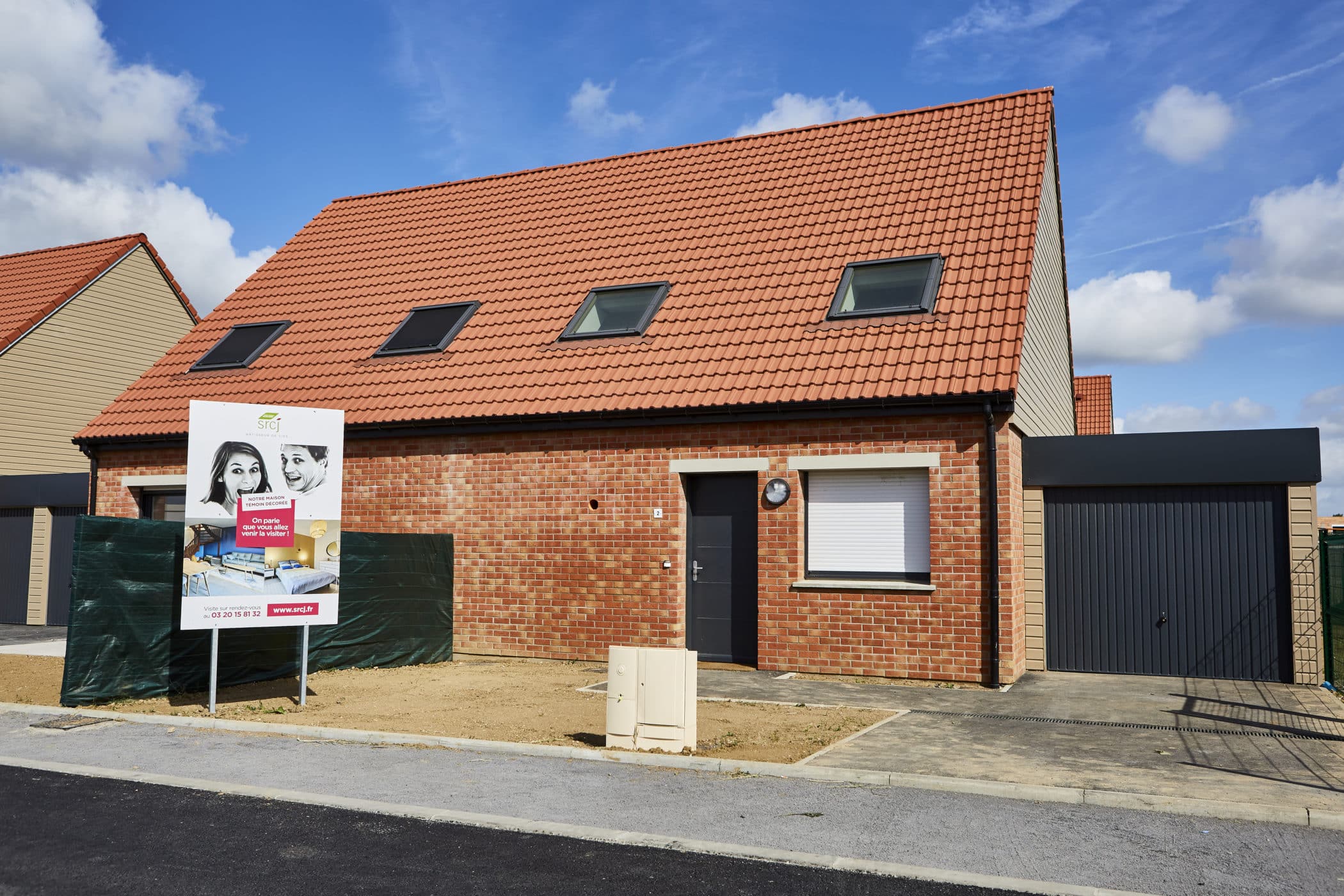 26 logements BBC semi-mitoyens pour SRCJ - Annœullin | Nicolas Delannoy ...